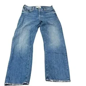 Mother Jeans | Jeans | Mother Jeans Brandthe Ditcher Blue Denim Crop ...